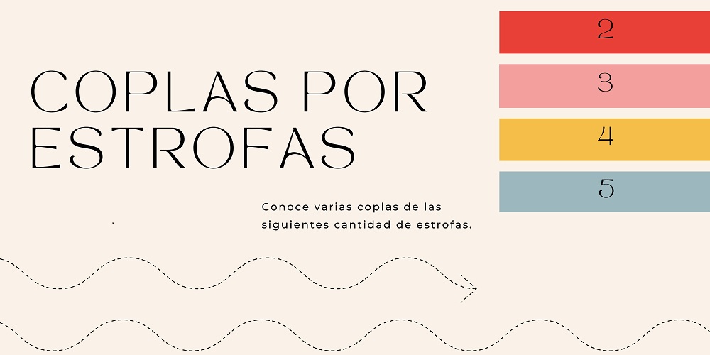 Coplas cortas de dos, tres, cuatro y cinco estrofas